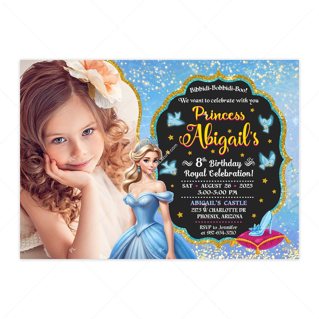 Cinderella Party Invitation Ideas